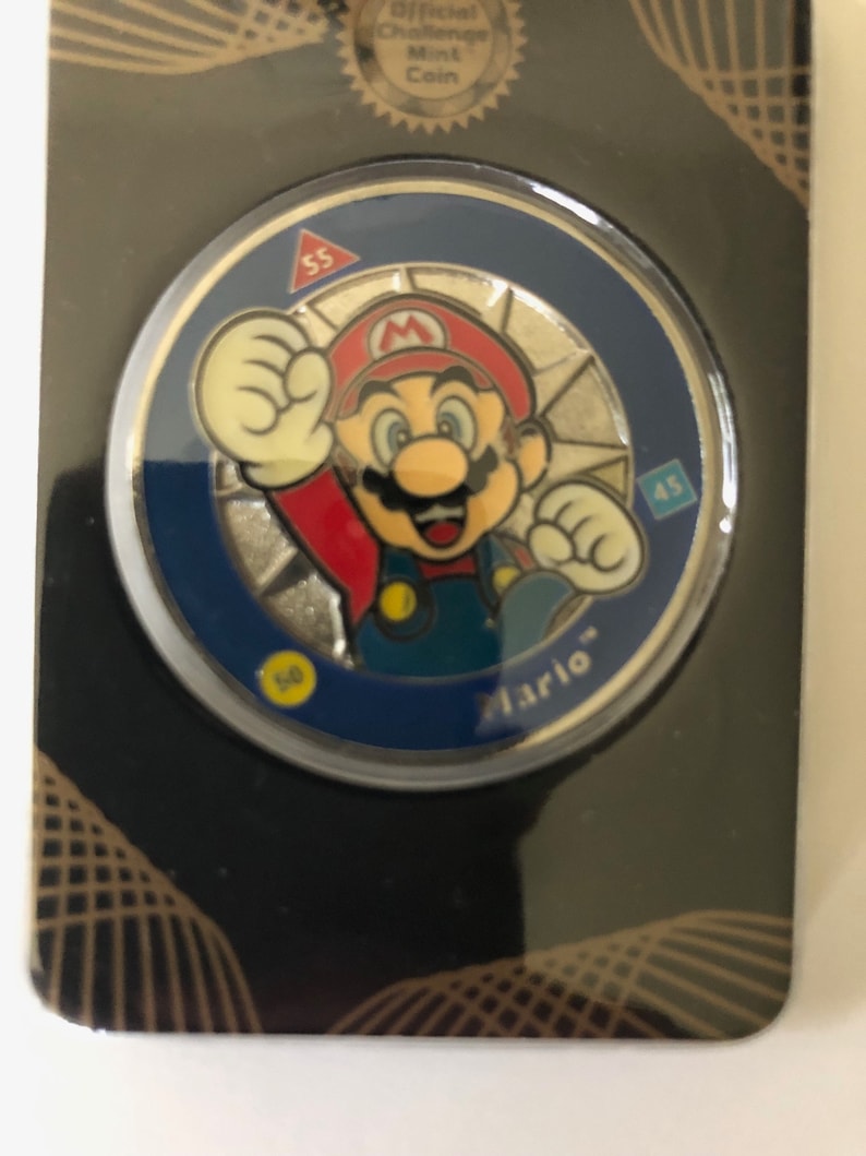 Super Mario Coins Mario Coin Collection Video Game Coins Challenge ...