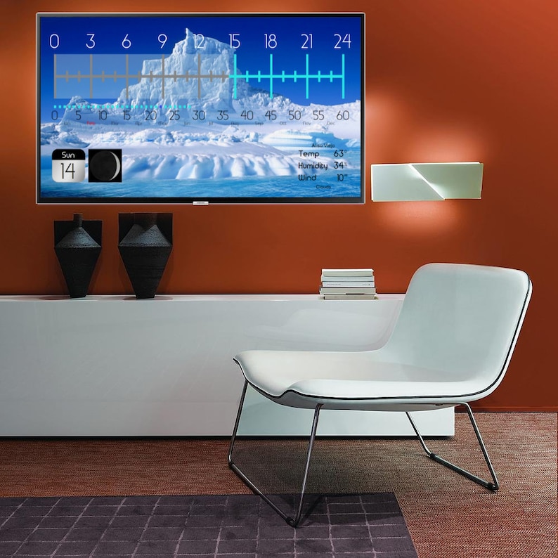 24 Hour Digital Clock, Lobby Clock, Perfect for Waiting Areas and ...