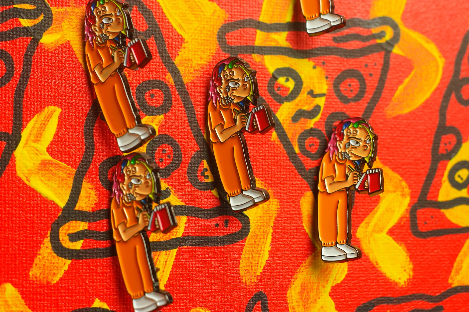 Randall Weems Inspired Lapel Pin, Recess Series Randall Resident Snitch ...