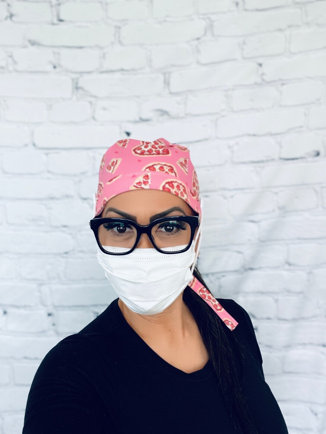 Surgical Scrub Cap / Scrub Cap With Buttons / Nurses Head Cap / Medical ...