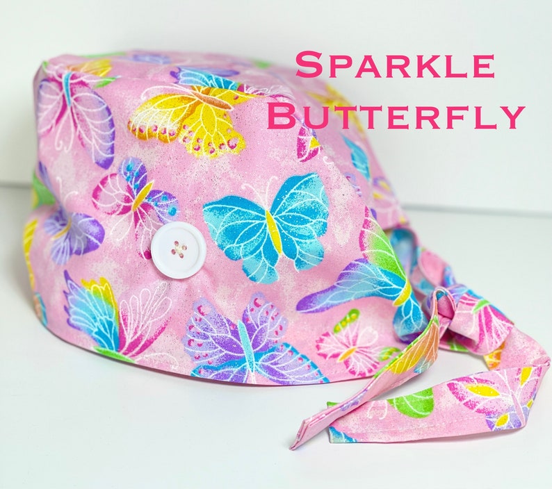 Scrub Cap, Scrub Hats, Surgical Scrub Hats With Buttons Ear Savers ...