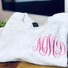 Monogrammed Shirt, Custom Monogram Shirt, Bridesmaid Gift, Monogram ...