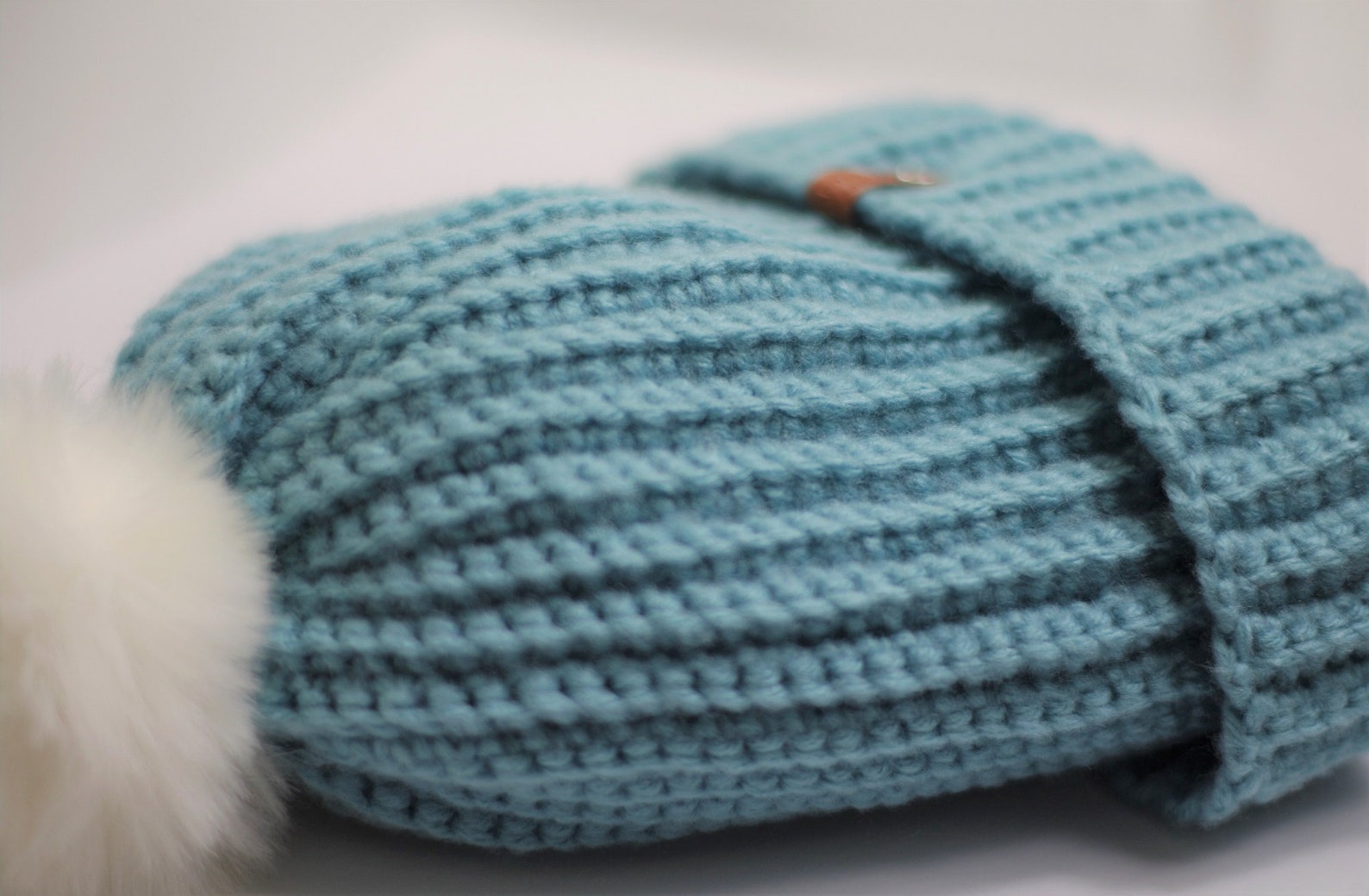Easy Crochet Hat Pattern: Beginner Ribbed Winter Toque (PDF Pattern) - Etsy
