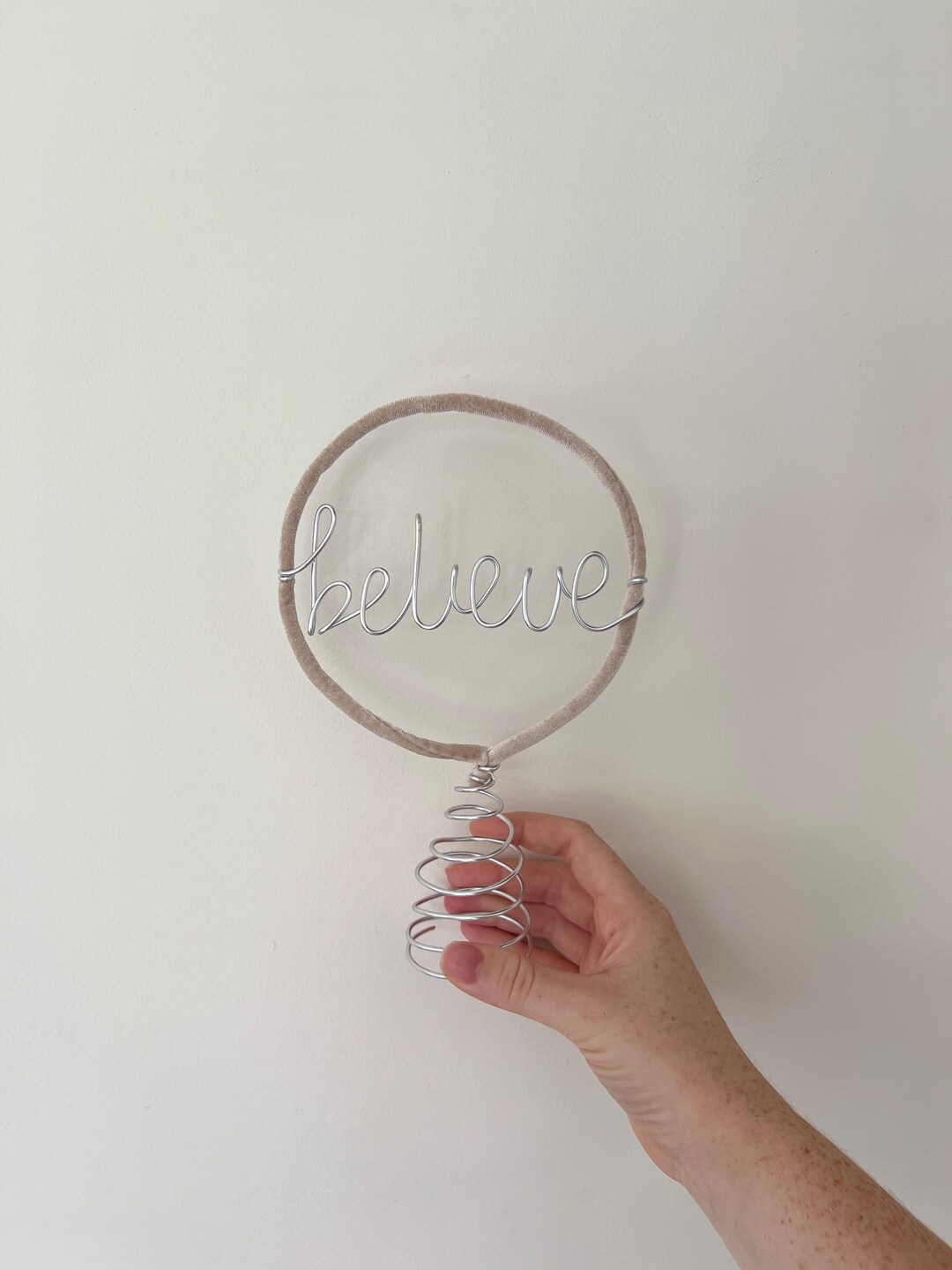 Wire Christmas Tree Topper - Etsy