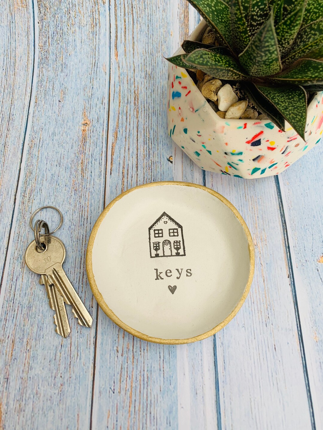 House Keys Dish, Key Trinket Dish, Home Dish, New Home Gift, House Gift ...
