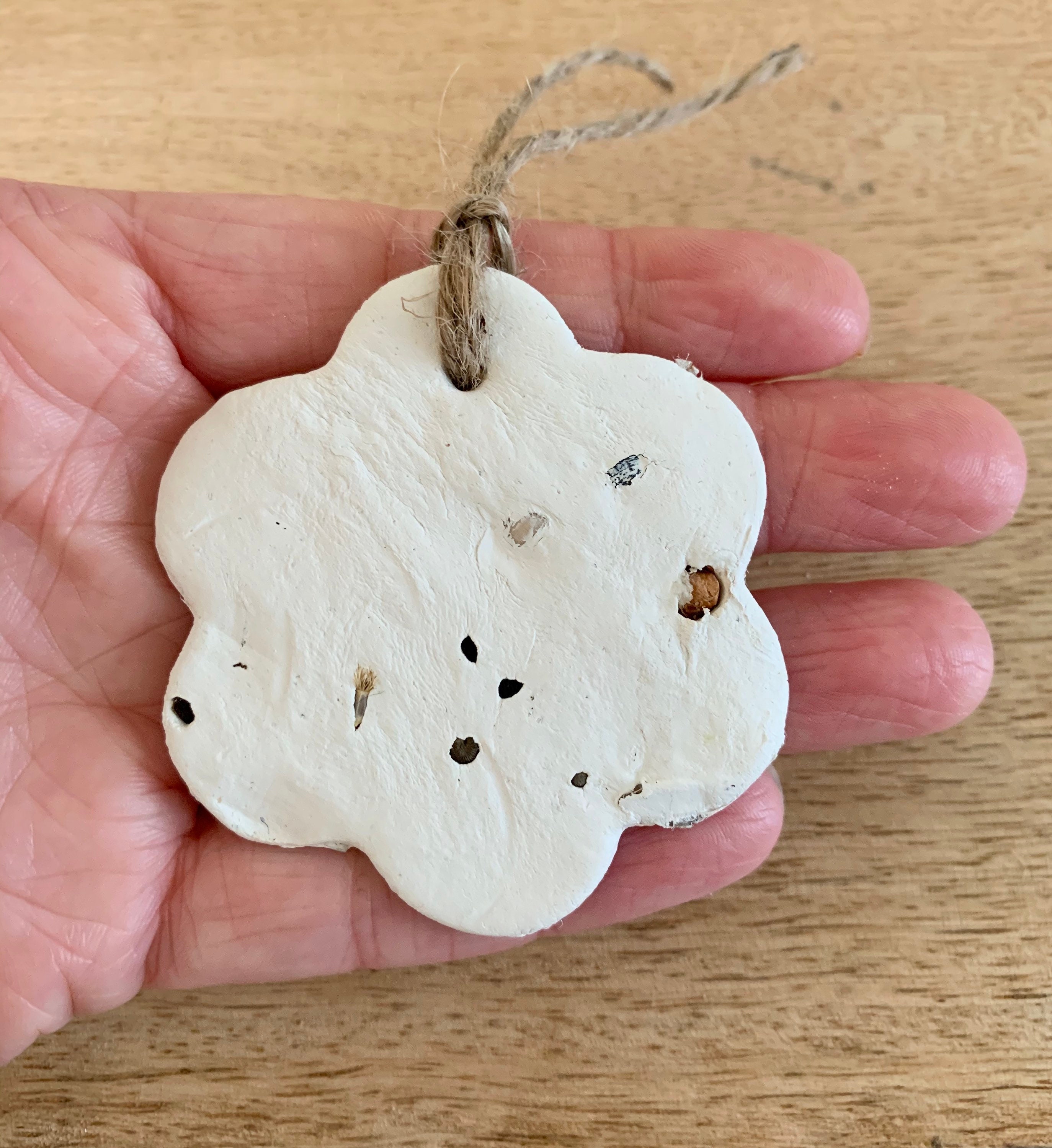 clay-flower-seed-tag-wildflower-seed-tag-wedding-favour-eco-etsy