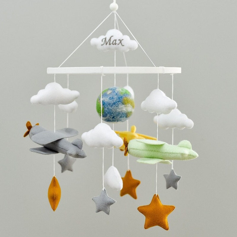 Airplane Mobile - Etsy