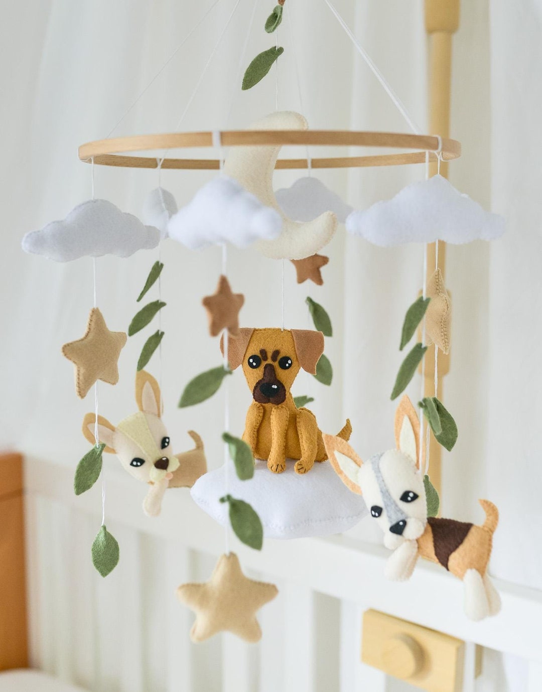 Custom Pets Mobile Dog Baby Mobile Cat Mobile Baby Personalized Nursery ...