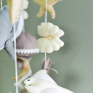 Ocean Mobile - Baby Mobile Ocean - Nursery Crib Mobile Neutral ...