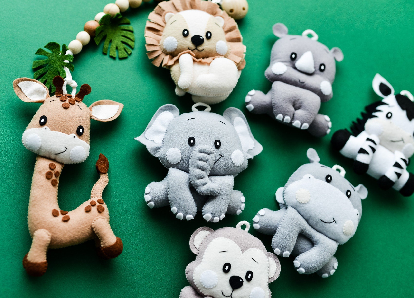 Safari Stroller Baby Mobile Stroller Giraffe Toy Pram Jungle - Etsy