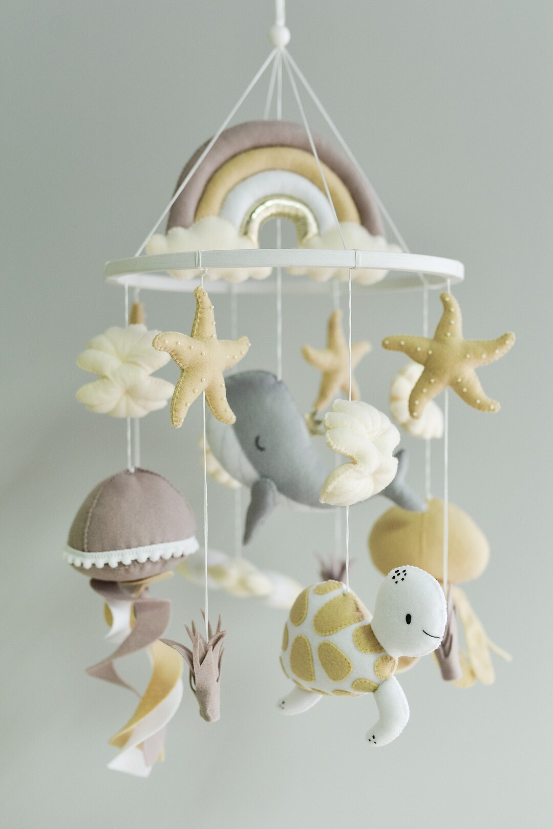 Ocean Mobile - Baby Mobile Ocean - Nursery Crib Mobile Neutral ...