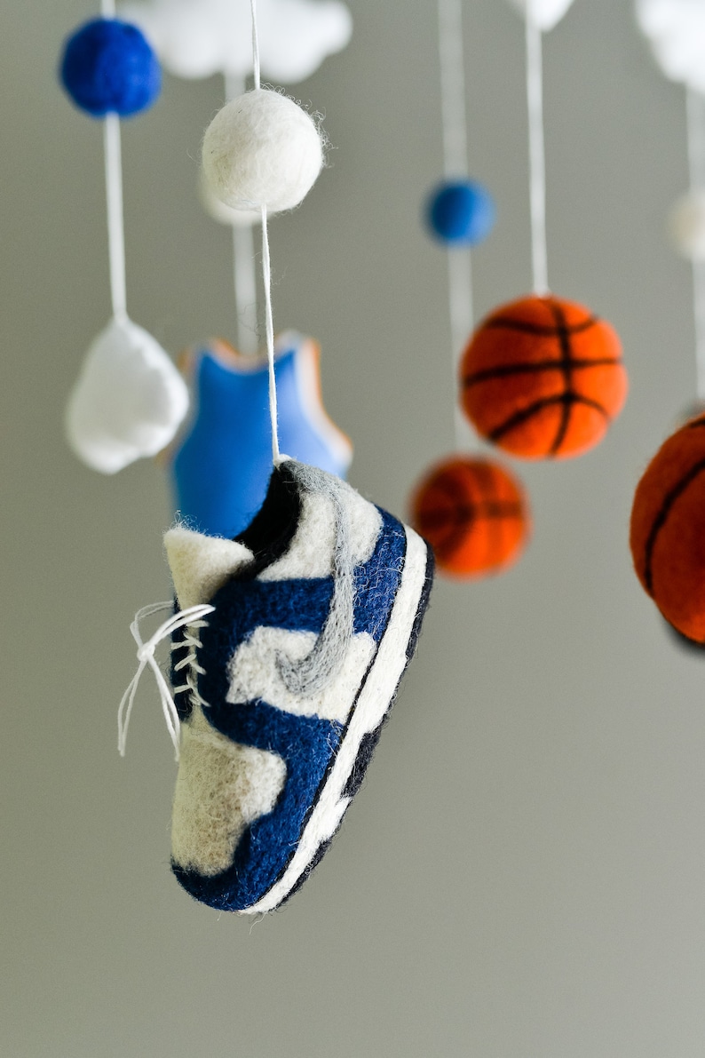 Basketball Mobile Baby - Sport Crib Mobile - Etsy