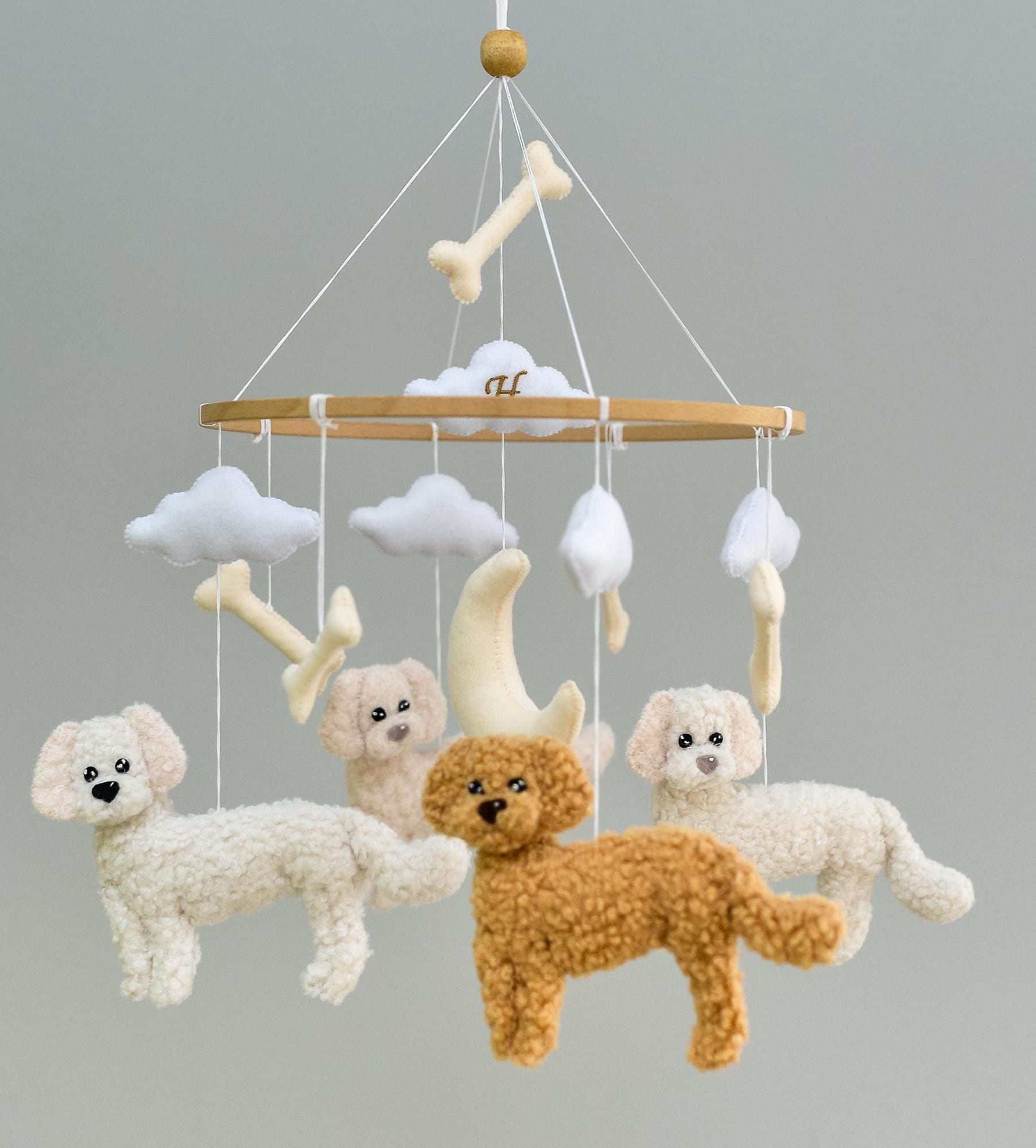 Dog Baby Mobile Cavapoo Dog Mobile Cockapoo Mobile Goldendoodle Mobile ...