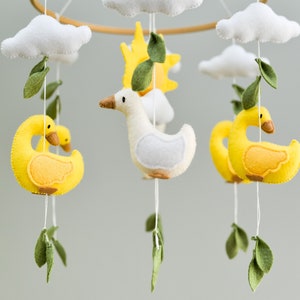 Duck Mobile - Woodland Mobile - Baby Girl Crib Mobile - Baby Boy ...