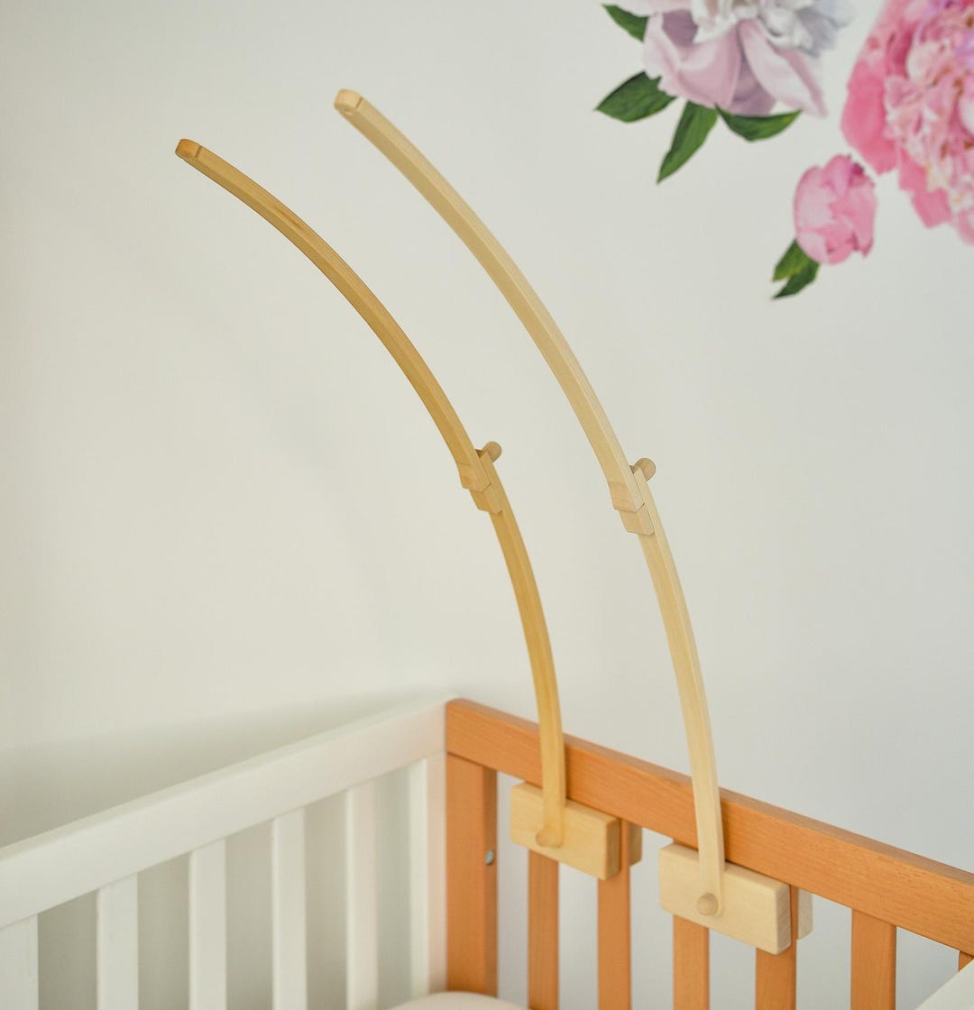Baby Mobile Holder Mobile Arm Wooden Baby Mobile Stand Crib Baby Mobile ...