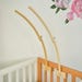 Baby Mobile Holder Mobile Arm Wooden Baby Mobile Stand Crib Baby Mobile ...