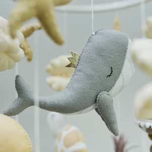 Ocean Mobile Baby Mobile Ocean Nursery Crib Mobile Neutral Octopus ...