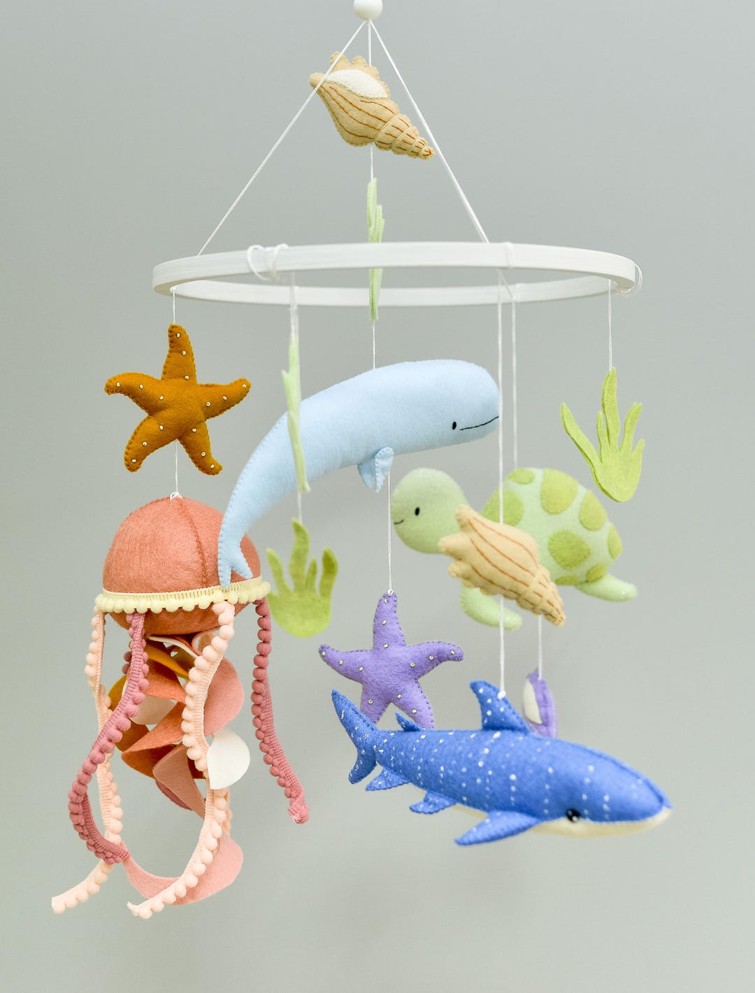 Ocean Mobile Baby Under the Sea Nursery Mobile Coastal Nursery Decor ...
