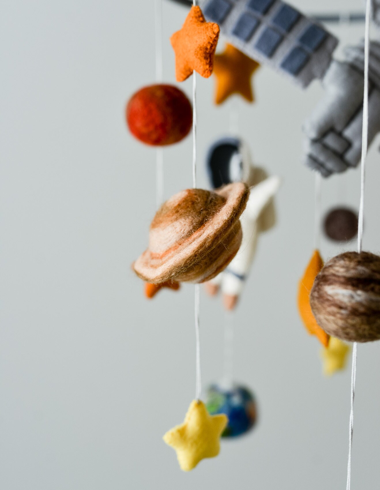 Space baby mobile Outer space nursery hanging decor Space | Etsy