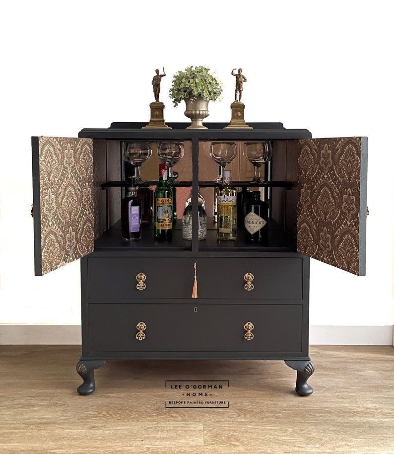 Drinks Cabinet Gin Bar Cocktail Storage Vintage Furniture - Etsy