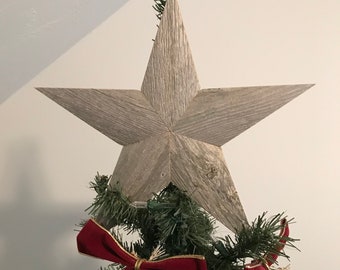 Barn Star Tree Topper - Etsy