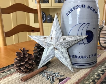 12 1/2 Extreme Rustic Wood Stars. Wood Star, Barn Star, Folk Art Star ...