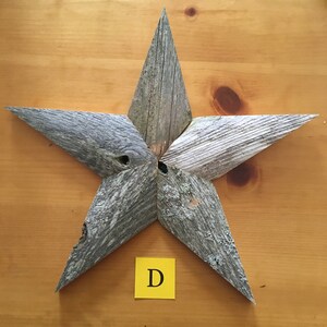 12 1/2 Extreme Rustic Wood Stars. Wood Star Barn Star - Etsy