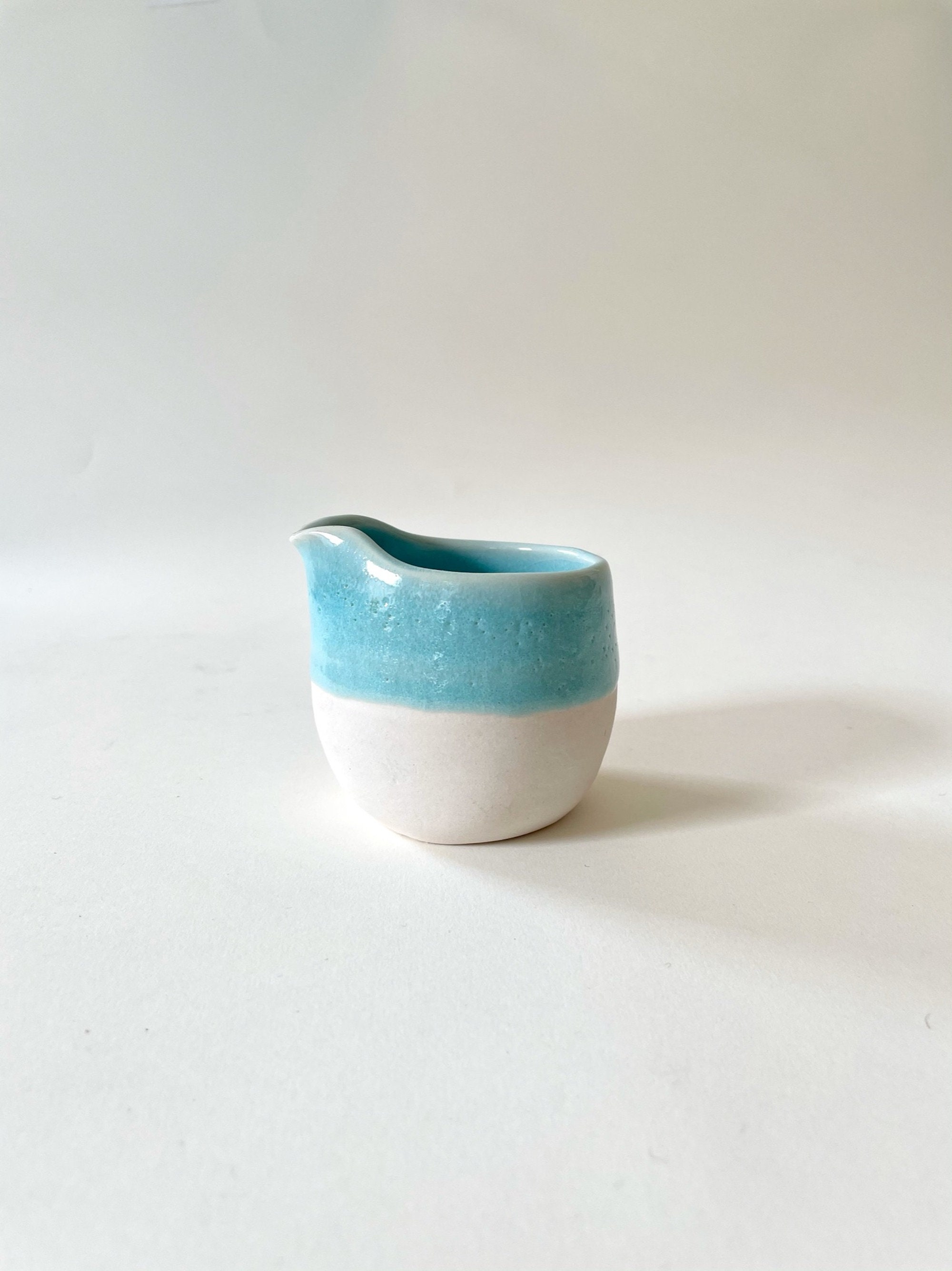 Handmade Porcelain Cream Pourer, Handmade Ceramics, Housewarming Gift ...