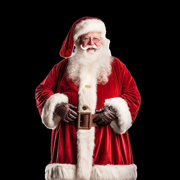 Santa Full Body Svg - Etsy