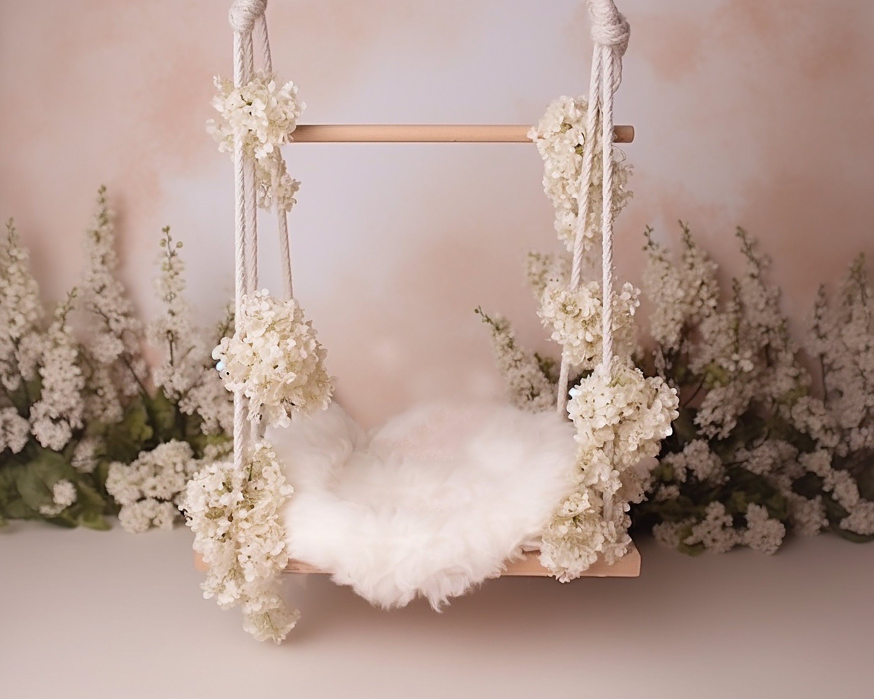 Newborn Digital Swing White Background White Sitter Baby - Etsy