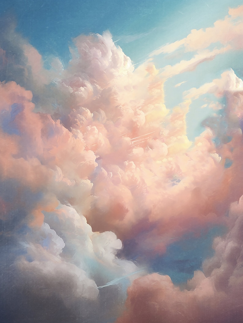 Dreamy Cloud Backdrops 10 Digital Designs for Photographers - Etsy