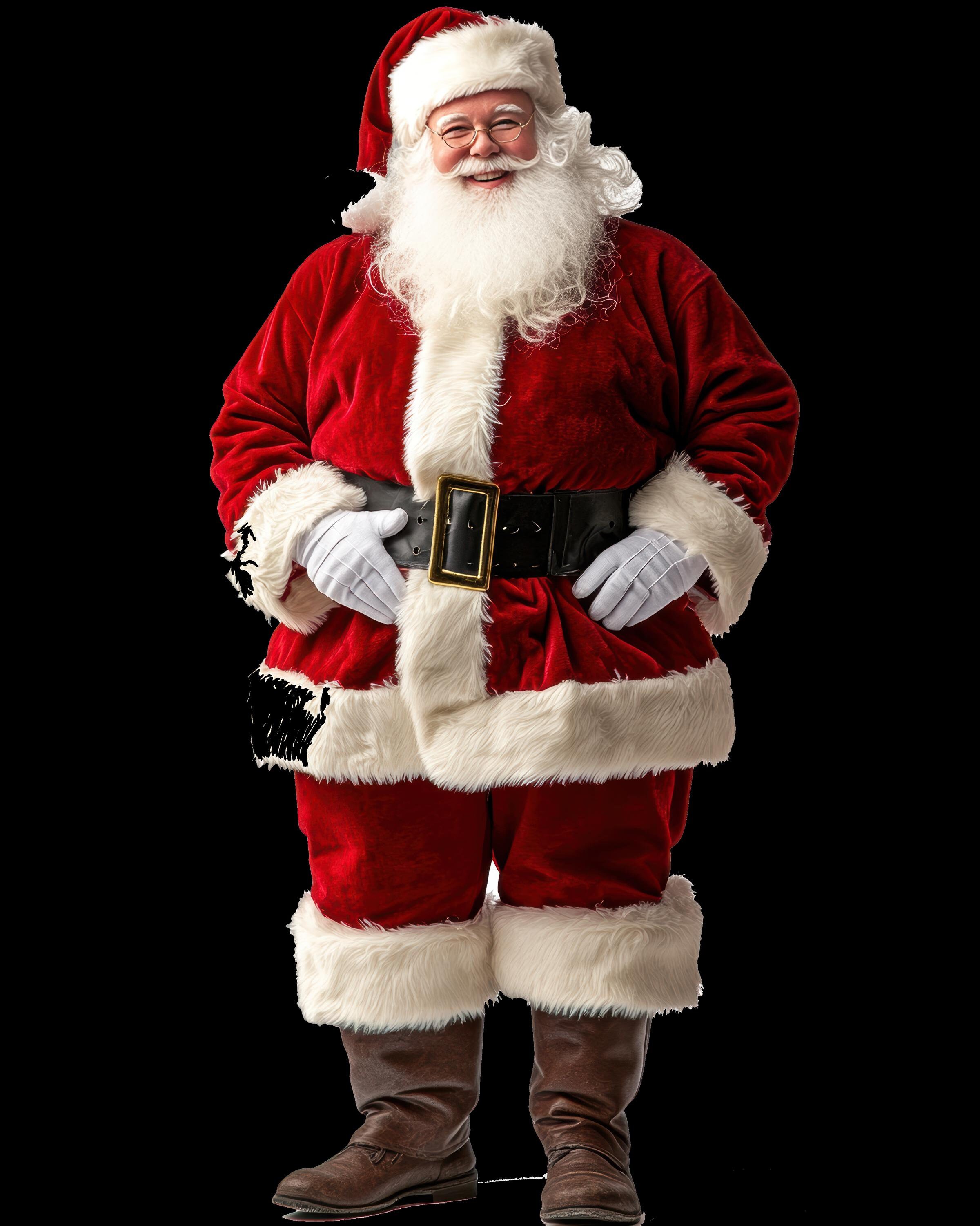 Santa Claus Png, Santa Overlay Png , Full Body Santa Overlay ...
