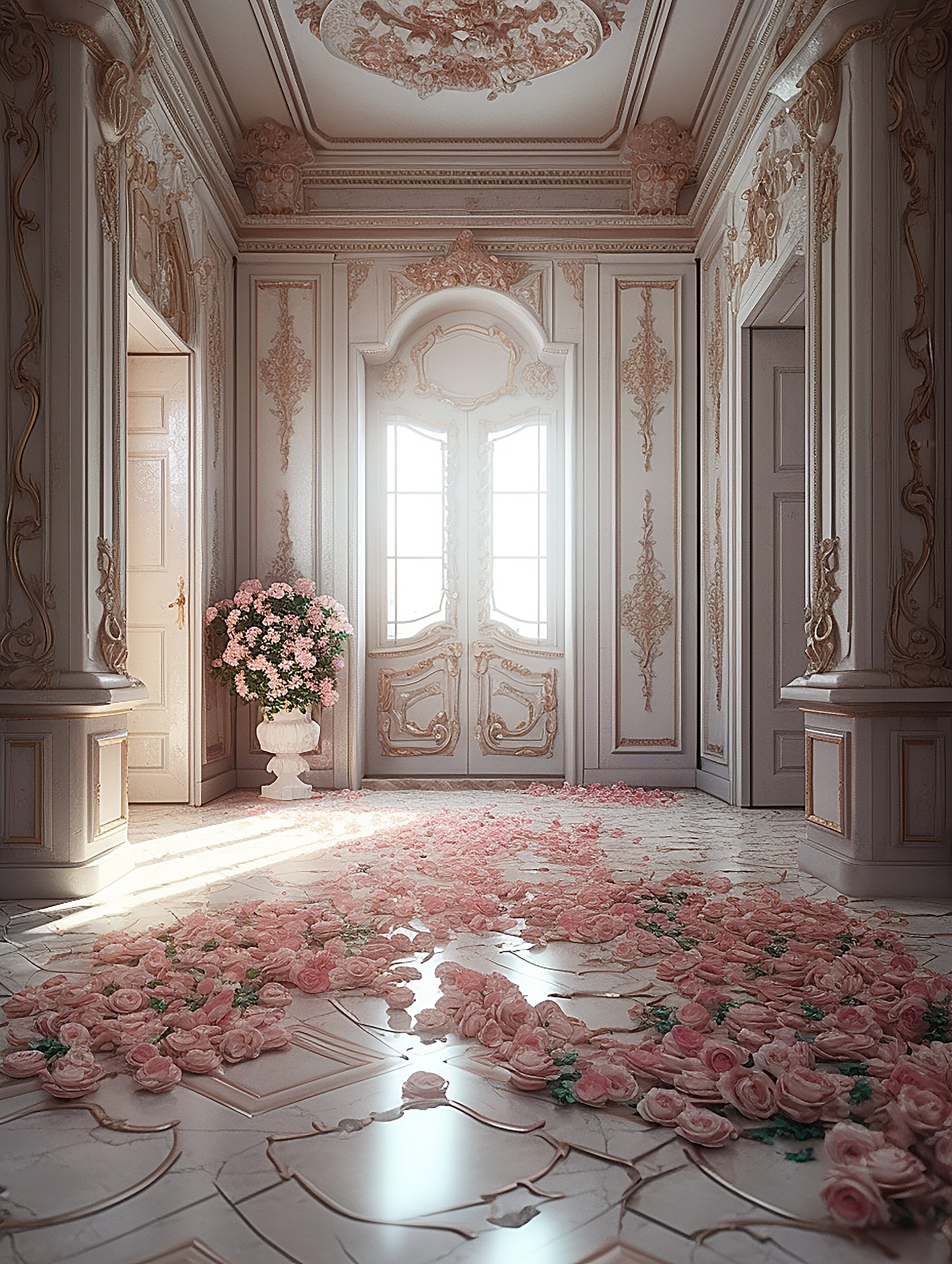 25 Luxurious Baroque Digital Room Backdrops Marble Room Backgrounds ...