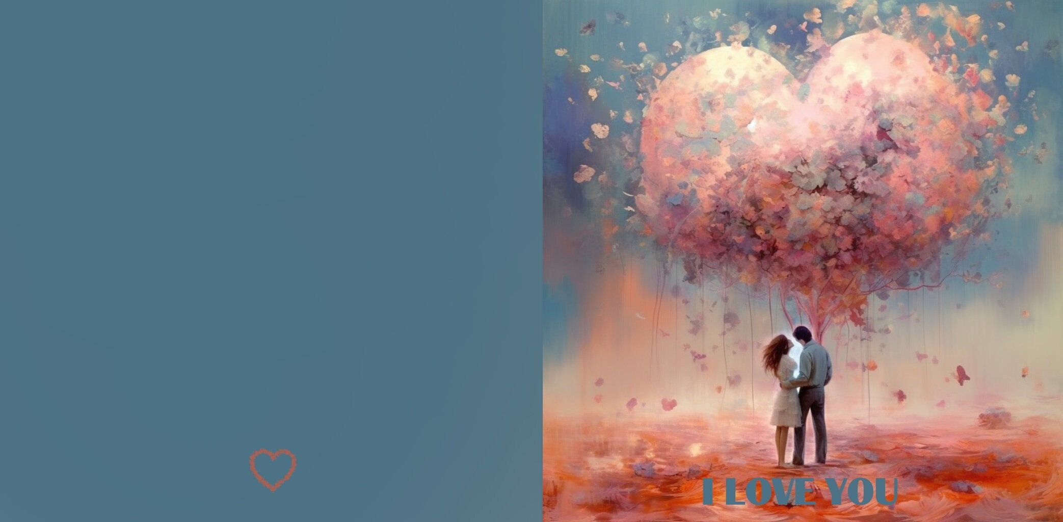 5 Love Digital Greeting Card Printable Valentine's Card Instant ...