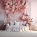 Digital Maternity Bedroom , Pink Floral Backdrop, Maternity Pink ...