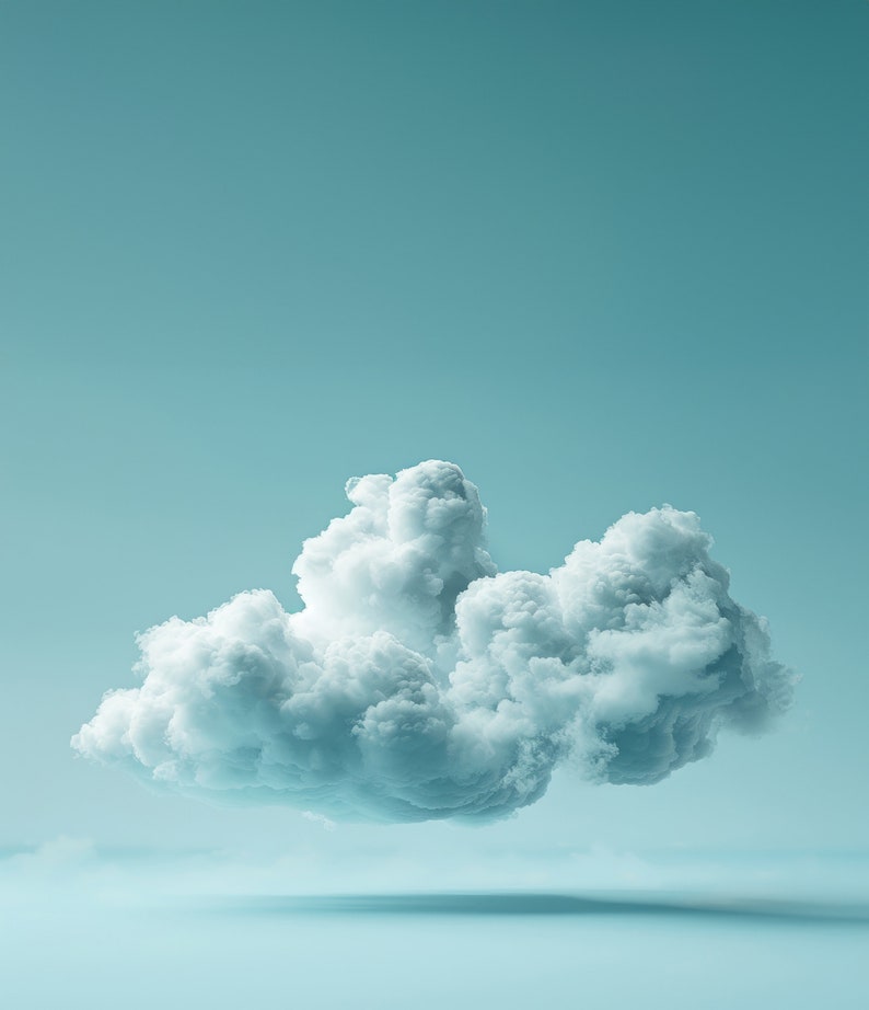 5 Cloud Digital Backdrops for Newborn , Photoshop Overlay, Newborn ...