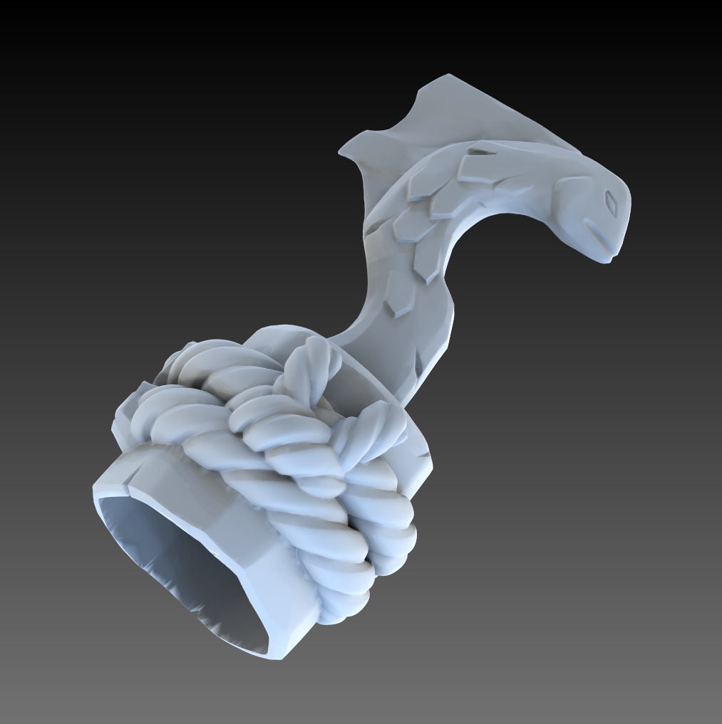 Sea of Thieves Inspired Wailing Barnacle Hook Digital 3D File - Etsy