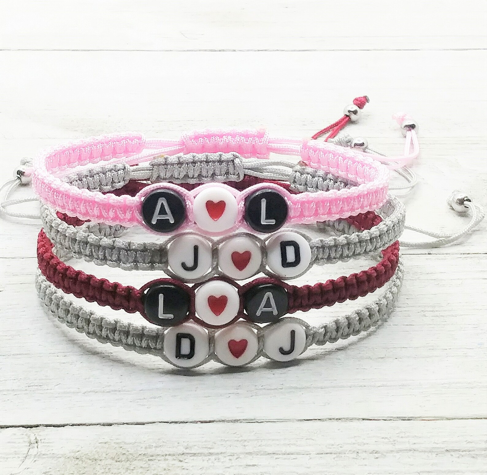 2pc Couples Bracelet Couples Custom Bracelet Personalized | Etsy