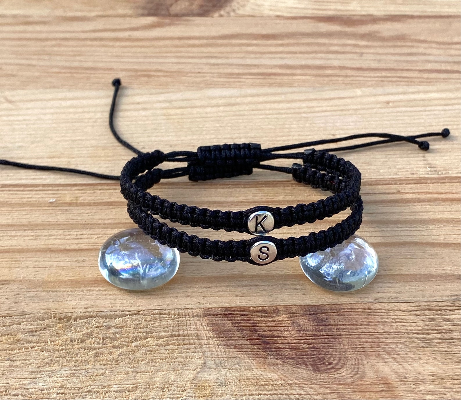 Initials Bracelet Couples Custom Bracelet Personalized - Etsy