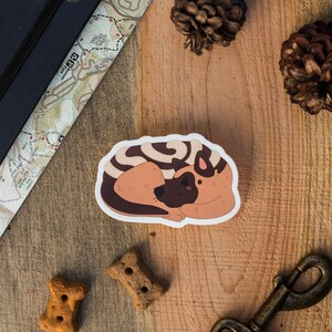 Cinna Pup | Cinnamon Roll | Cinnamon Bun | Cinnamon Roll Sticker ...