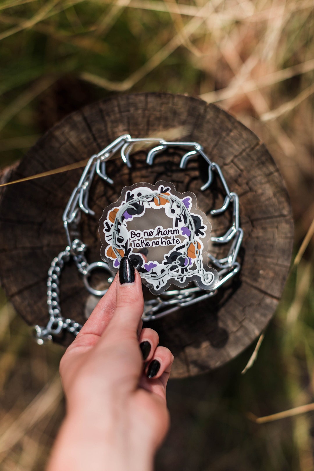 Spooky Prong Collar Sticker - Prong Collar - Balanced Training - Dog ...