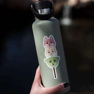 Dango Dog | Shiba Inu Sticker | Tri Colored - Etsy