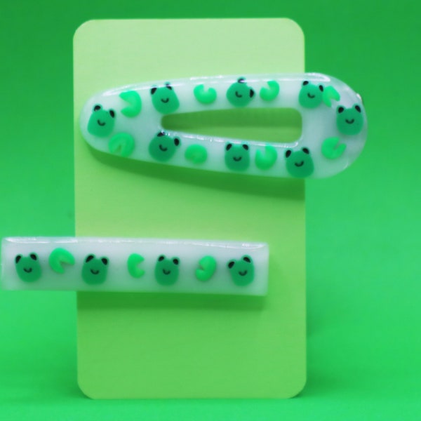 Frog Hair Clip - Etsy