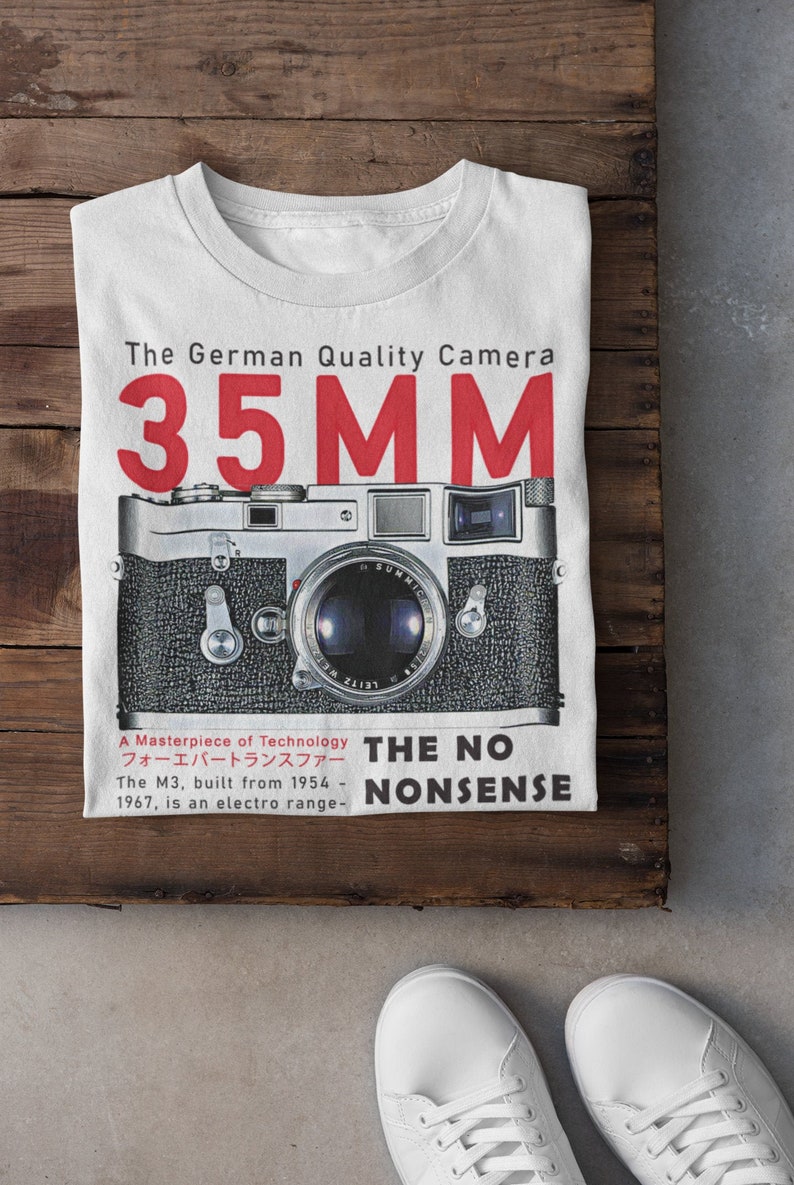 Leica M3 35 MM Vintage Camera T-shirt I Retro Camera Shirt I - Etsy