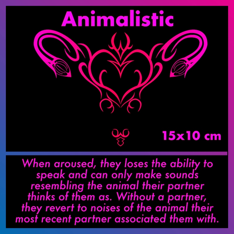 Succubus Womb Tattoos - UV Blacklight Reactive Glow in the Dark Tattoos ...