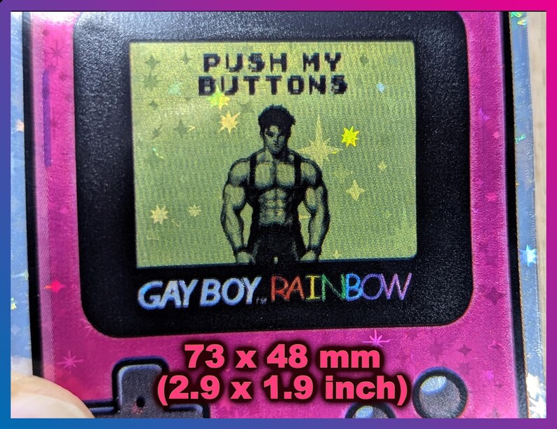 Gay Gamer Sticker - Retro Gaming Sticker - Gay Sticker - Retro Gaming ...