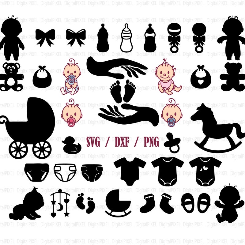 Baby Svg Files - Etsy