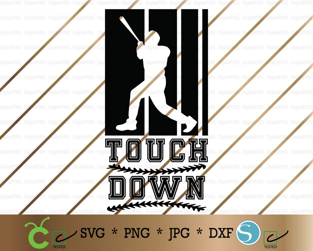 TOUCHDOWN SVG Digital Download, Baseball Svg, Football Svg, Funny Svg ...