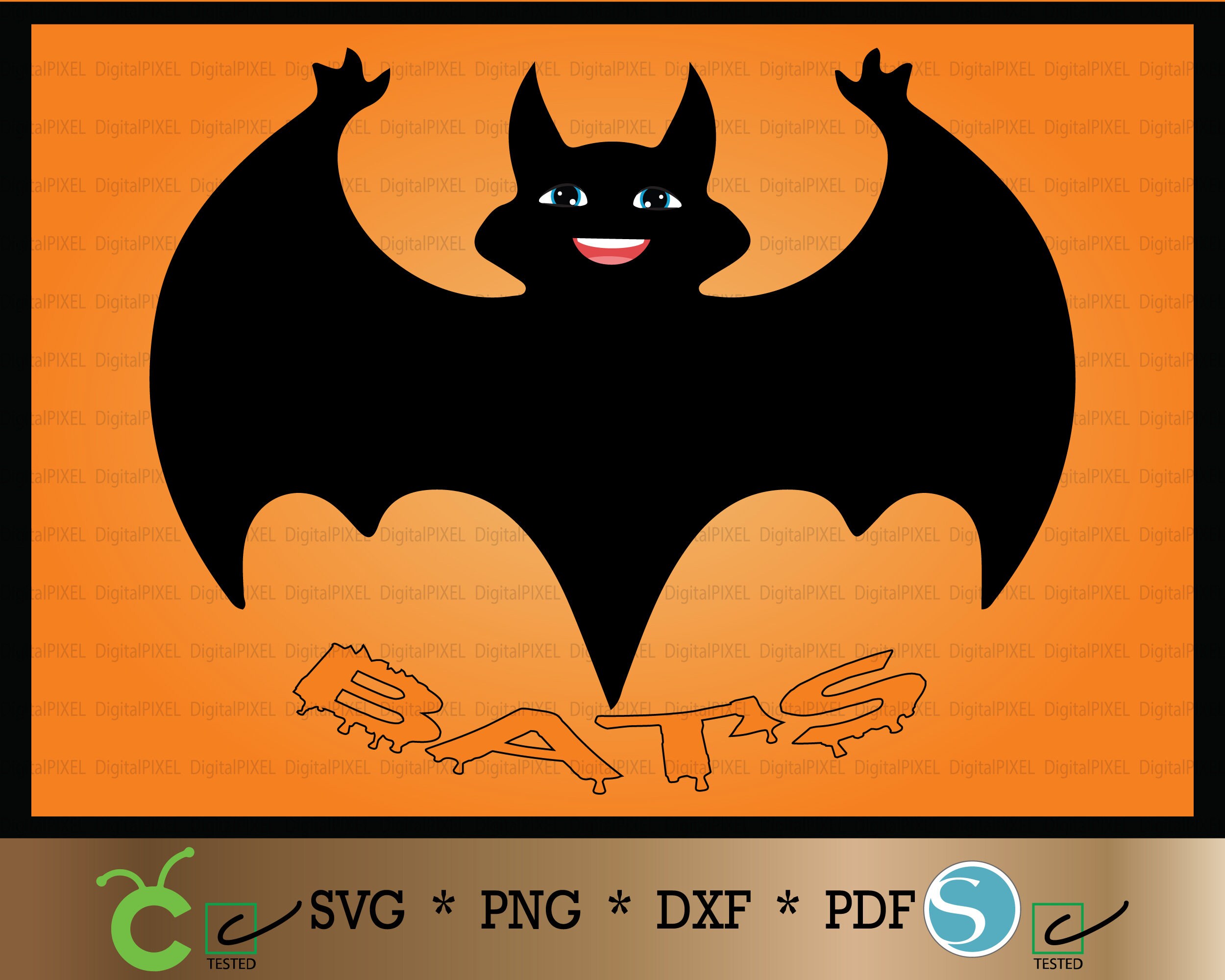 Bats Svg Digital Download Halloween SVG Bats Cricut Bats | Etsy India