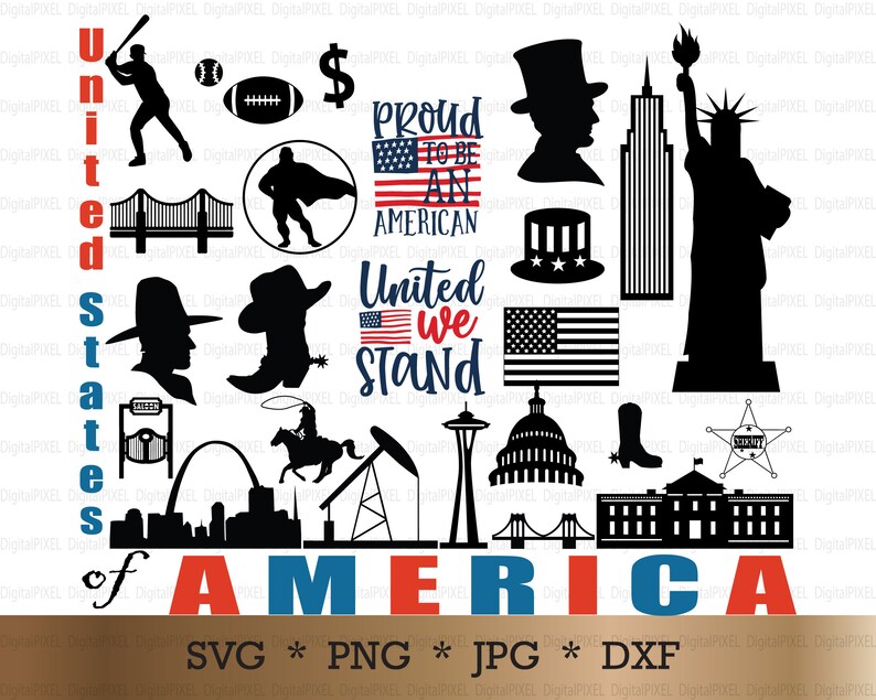 America SVG Digital Download Usa Svg This is Us Svg Us Svg - Etsy